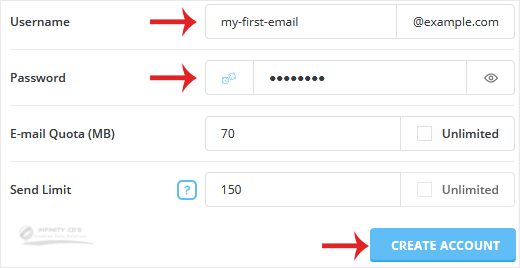 How to Create an Email Account in DirectAdmin - Infinity CDS